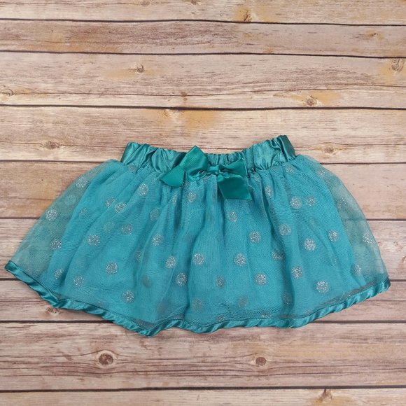 Disney | Bottoms | Disney Princess 3t Turquoise Skirt Skort Tulle ...